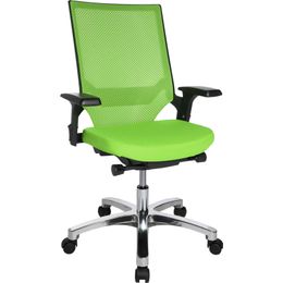 Bürostuhl Topstar "Autosyncron 1" Stühle grün (apfelgrün) Drehstühle