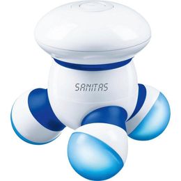 Sanitas Massagegerät SMG 11 Mini-Massager, Massage-to-go, blau|weiß
