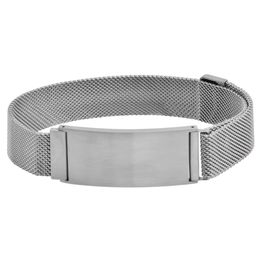 Akzent ID Armband Bautista (einzeln), silberfarben, silberfarbig