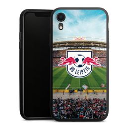 DeinDesign iPhone Xr Handy Premium Silikon H&uuml;lle Handyh&uuml;lle schwarz Case Stadium Rb Leipzig Official Licensed Product Silikon Premium Case