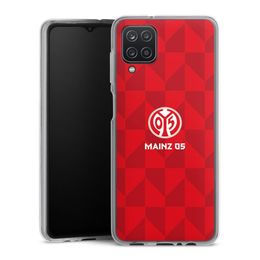 DeinDesign Galaxy A12 Handy Silikon H&uuml;lle Case transparent Handyh&uuml;lle Official Licensed Product Merchandise Mainz 05 Silikon Case