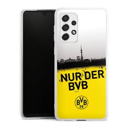 DeinDesign Galaxy A33 5G Handy Silikon H&uuml;lle Case transparent Handyh&uuml;lle Borussia Dortmund Statement Bvb Silikon Case
