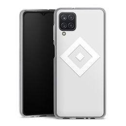DeinDesign Galaxy A12 Handy Silikon H&uuml;lle Case transparent Handyh&uuml;lle Coat Of Arms Hamburger Sv Hsv Silikon Case