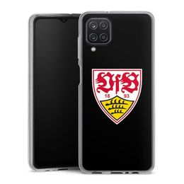 DeinDesign Galaxy A12 Handy Silikon H&uuml;lle Case transparent Handyh&uuml;lle Official Licensed Product Vfb Stuttgart Coat Of Arms Silikon Case