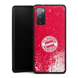 DeinDesign Galaxy S20 FE 5G Handy Silikon H&uuml;lle Case schwarz Handyh&uuml;lle Fcb Official Licensed Product Fc Bayern M&uuml;nchen