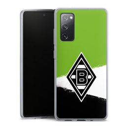 DeinDesign Galaxy S20 FE 5G Handy Silikon H&uuml;lle Case transparent Handyh&uuml;lle Bmg Official Licensed Product Borussia M&ouml;nchengladbach Silikon Case