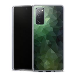 DeinDesign Galaxy S20 FE 5G Handy Silikon H&uuml;lle Case transparent Handyh&uuml;lle Mosaic Geometric Tarnmuster Silikon Case