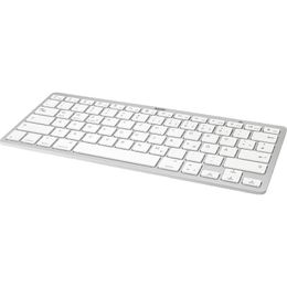 Hama KEY4ALL X510 Bluetooth-Tastatur Silber/Weiß