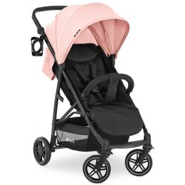 Kinder-Buggy hauck "Rapid 4R Plus" rosa (rose) Baby Kinderwagen Kinderbuggys mit schwenk- und feststellbaren Vorderrädern;