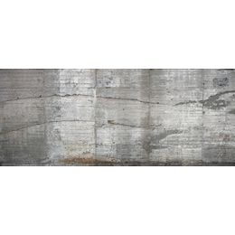 ARCHITECTS PAPER Fototapete "Concrete" Tapeten Vlies, Wand, Schräge Gr. B/L: 6 m x 2,5 m, grau (grau, silber) Fototapeten Steinoptik