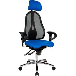 Bürostuhl Topstar "Sitness 45" Stühle blau Drehstühle