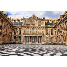 papermoon Fototapete "Schloss Versailles" Tapeten Gr. B/L: 4,5 m x 2,8 m, Rollen: 1 St., bunt Fototapeten