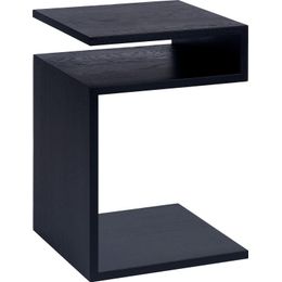 Beistelltisch Lambert "Depositio" Tische Gr. B: 45 cm, schwarz (schwarz, schwarz, schwarz) Beistelltische