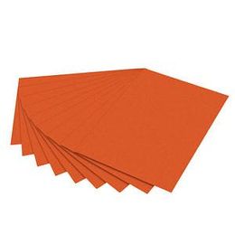 Folia Tonpapier orange 130 g/qm 50 St.
