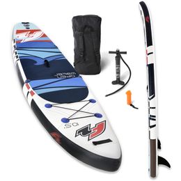 F 2 SUP-Board F2 "Open Water ohne Paddel" Wassersportboards Gr. 11,5 350 cm, blau Stand Up Paddle