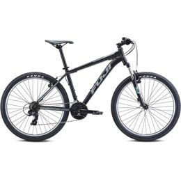 Mountainbike FUJI Bikes "Fuji Nevada 26 1.9 V" Fahrräder Gr. 38 cm, 26 Zoll (66,04 cm), schwarz Kinder Hardtail