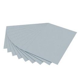 Folia Tonpapier silber 130 g/qm 50 St.