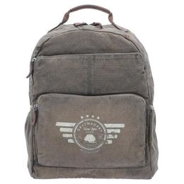 Green Burry Greenburry Vintage Aviator Rucksack 43 cm Laptopfach khaki