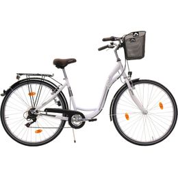 Cityrad FASHION LINE Fahrräder Gr. 46 cm, 28 Zoll (71,12 cm), weiß Bestseller Fahrräder