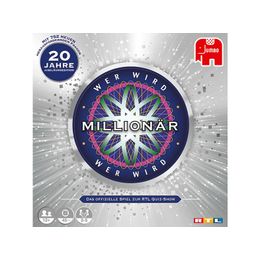 Jumbo Wer wird Millionär 20 Jahre Jubiedition Familienspiel Mehrfarbig