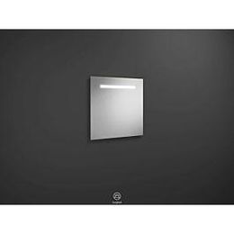 Burgbad Eqio Leuchtspiegel SIGP065PN258 65 x 60 x 2,6 cm, Melamin, horizontale LED-Beleuchtung