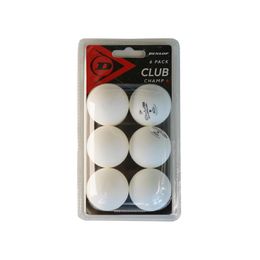 Dunlop Club Champ 40+ 6 Tabletennis Balls
