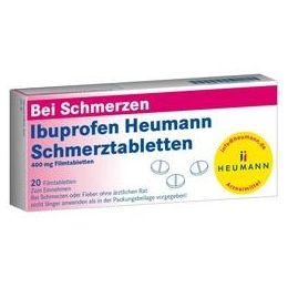 Ibuprofen HEUMANN Schmerztabletten 400 mg 20 St