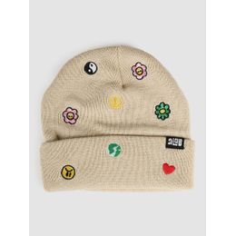 A.Lab Keeping The Peace Emb Beanie beige