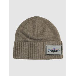 Patagonia Brodeo Beanie fitz roy trout patch ash