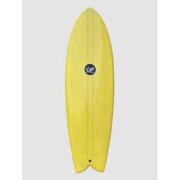 Light Mahi Mahi Yellow - PU - Future 5'4 Surfboard uni