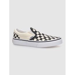 Vans Checkerboard Classic Slip-Ons Boys (checkerboard) black whit