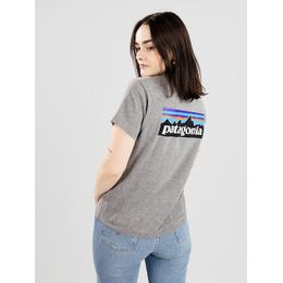 Patagonia P-6 Logo Responsibili T-Shirt gravel heather
