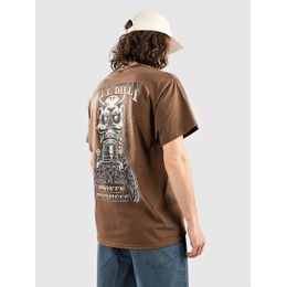 Broken Promises Tractor T-Shirt brown