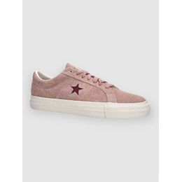 Converse One Star Pro Vintage Suede Skateschuhe cherry vision