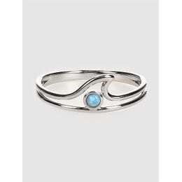 Pura Vida Opal Wave Ring 7 Schmuck silver