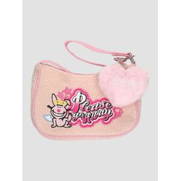 Broken Promises Go Away W/Keychain Geldbörse pink