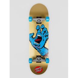Santa Cruz Screaming Hand 8.25" Skateboard blue