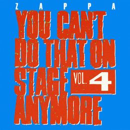Universal You Can'T Do That On Stage Anymore,Vol.4 - Frank Zappa. (CD)