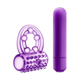 Vibrating Double Strap Cock Ring, 6,3 - 8,3 cm