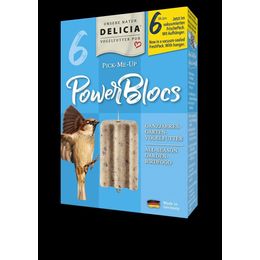 Delicia Pick-Me-Up PowerBloc 12 Kartons mit je 6 Stück = 72 Stück Vogelfutter / Ganzjahresfutter