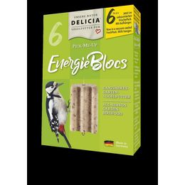 Delicia Pick-Me-Up EnergieBloc 6 Kartons mit je 6 Stück Vogelfutter / Ganzjahresfutter