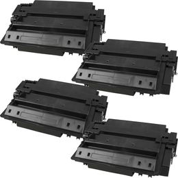 4 Ampertec Toner ersetzt HP Q7551X 51X schwarz