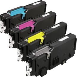 4 Ampertec Toner ersetzt Xerox Phaser 6600 / WC 6605 4-farbig Standardkapazität