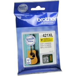 Brother Tinte LC-421XLY yellow
