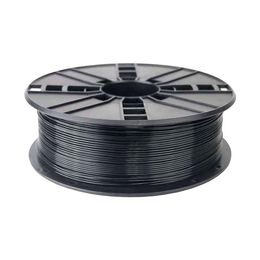 W&P WhiteBOX 3D-Filament PLA+ extrahart schwarz 1.75mm 1000g Spule