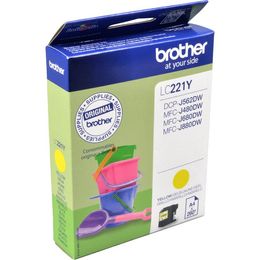 Brother Tinte LC-221Y yellow