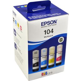 4 Epson Tinten C13T00P640 104 4-farbig