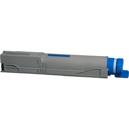 Ampertec Toner ersetzt Oki 43459435 cyan