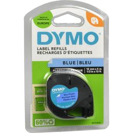 Dymo Label Refills S0721650 schwarz auf blau 12mm x 4m