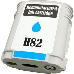Ampertec Tinte ersetzt HP CH566A 82 cyan
